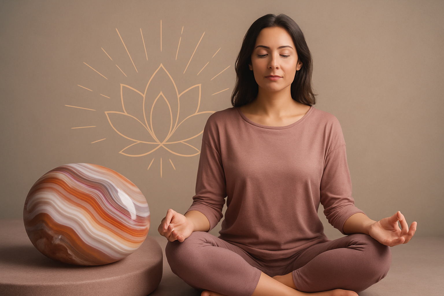 Botswana Agate: Emotional Stability, Protection, and Grounding Stone